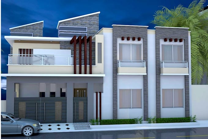 Architectural 3d house designs home walkthrough fast by Badarakmal | Fiverr
