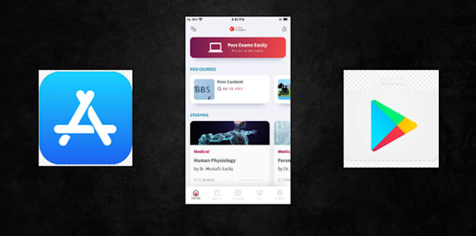 Upload flutter app to your app store and play store account by Fadikhan96 | Fiverr