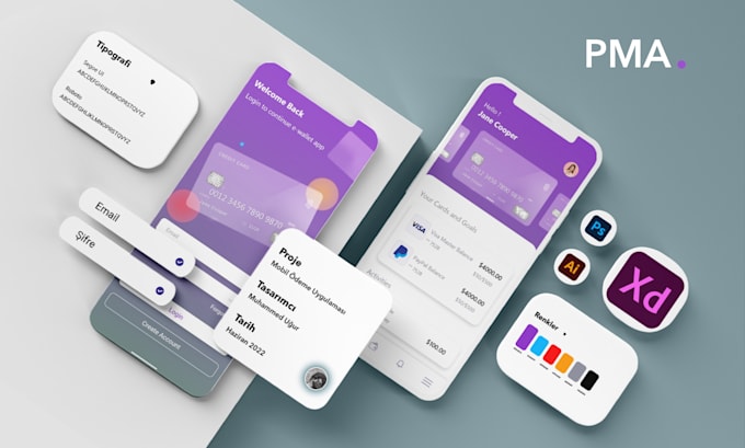 Do mobile app ui design or any ui ux design in figma by Muhammeduur | Fiverr