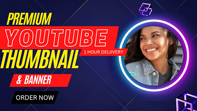 Create youtube thumbnail,channel art with great quality in 1hour by Jvbrandy | Fiverr