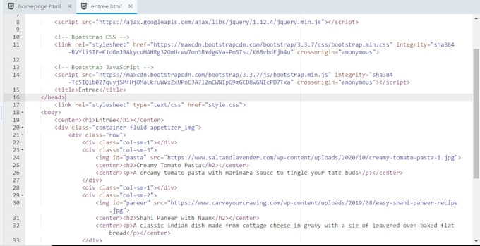 Design a website for you using html and css by Abhinoors | Fiverr