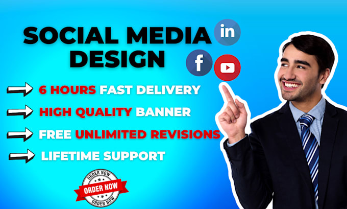 Design a facebook cover, youtube banner or social media header by Allfa ...