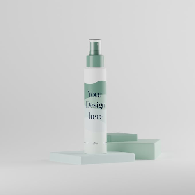 3d render of your product with your logo and label by Enricobrancher ...