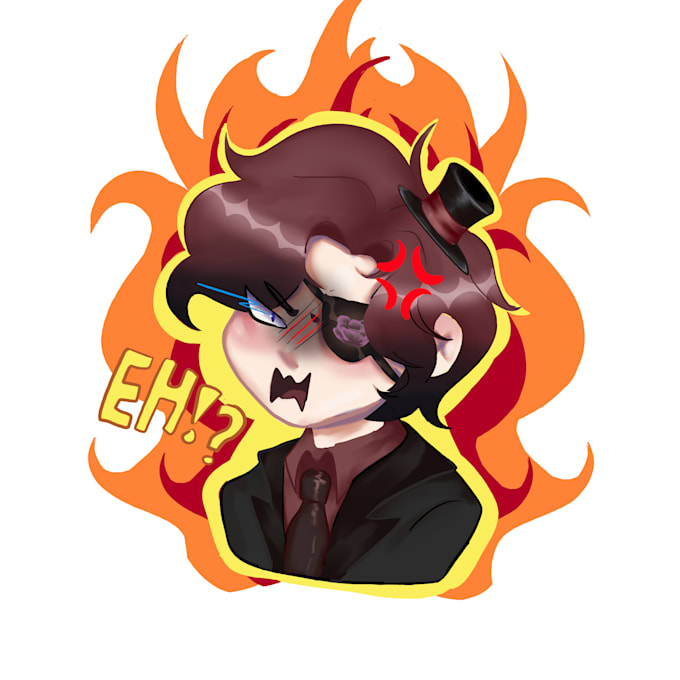 Draw you discord stickers by Mrpappichulloo | Fiverr