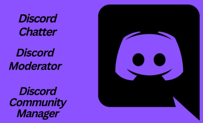 Be your discord chatter discord moderator and can hype your discord ...