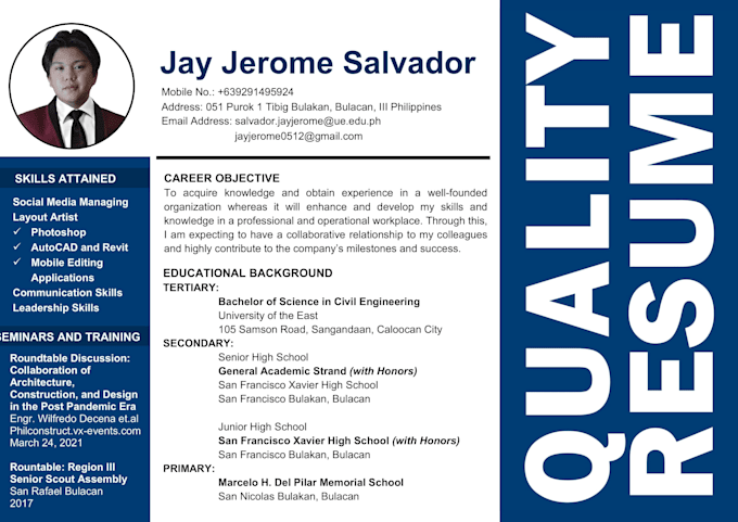 Write your own resume, curriculum vitae, and cover letter by ...