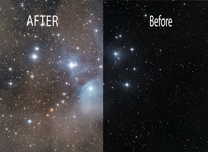 Process and stack astrophotography data to return an amazing image by ...