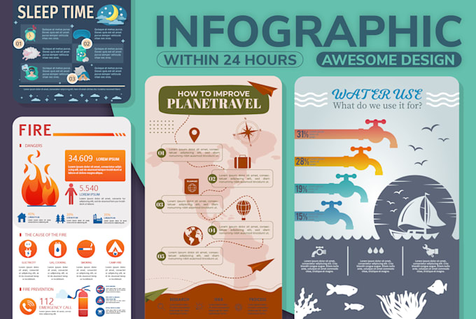 Create an awesome looking infographic for you by Niclas1606 | Fiverr