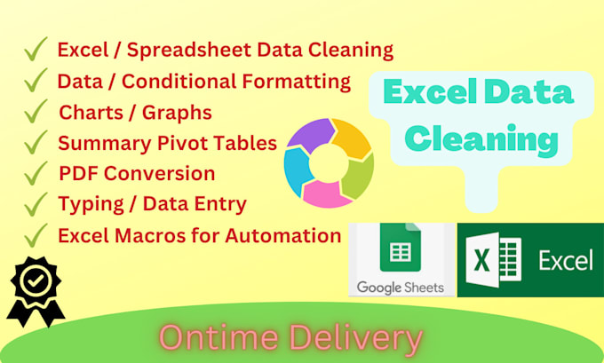 Do excel data cleaning, formatting, editing and data entry by Beekay ...