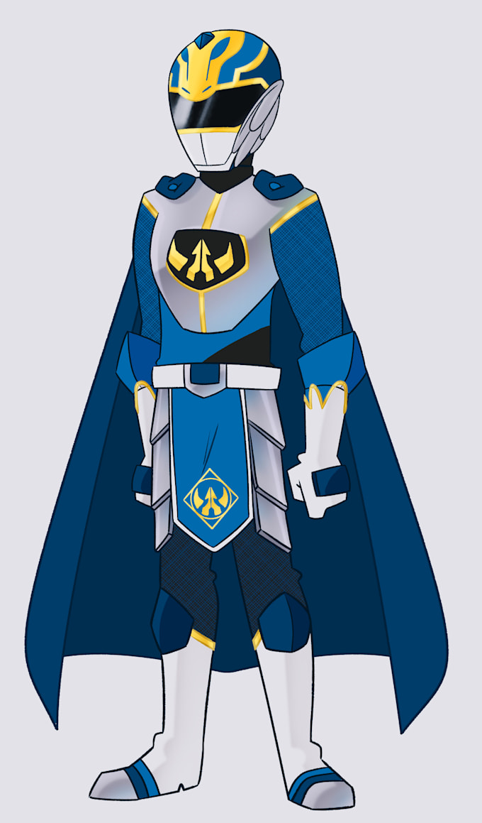Design power ranger styled suits for you by Lugialuver1 | Fiverr