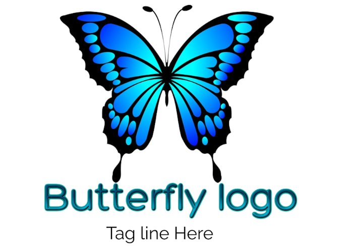 Design high quality sweing butterflies logo for your business with 24 ...