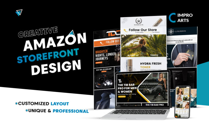 Design stunning amazon brand store and develop storefront by Impro_arts ...