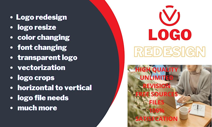 Redesign, edit, recolor, modify, or vectorize your logo by Ubaid1001 ...
