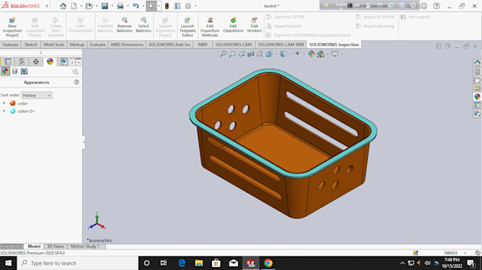 Do product design and engineering drawing in solidworks by ...