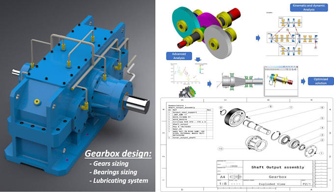 Do 3d mechanical design, technical 2d drawing,stl to cad by ...
