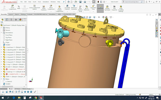 Design 3d cad models, 2d drawings in solid works and autocad by ...