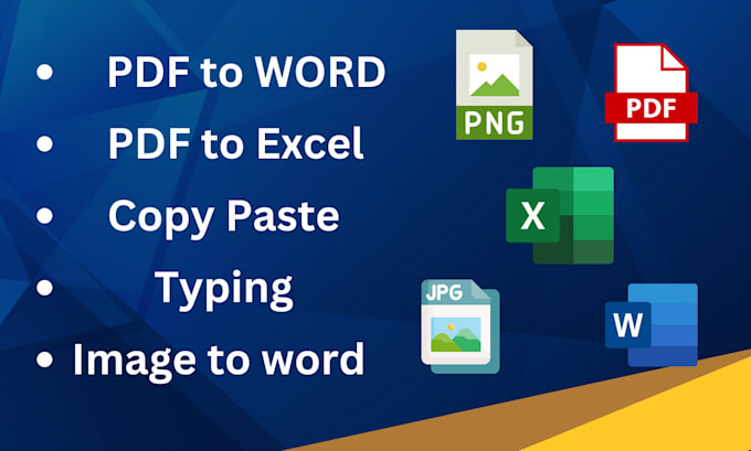 Convert images, scanned documents, jpeg to word by Shezashakeel1 | Fiverr