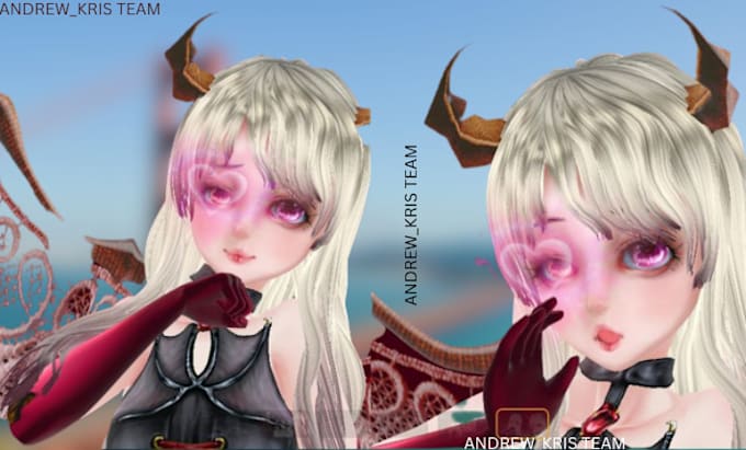 Design hq anime vtuber avatar model live 2d rigging for streamer by ...