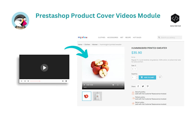 Deliver prestashop product videos module by Solverwebtech | Fiverr