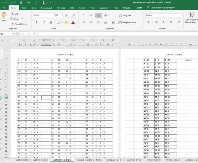 Make a professional excel sheet for any purpose by Mohamedfouda849 | Fiverr