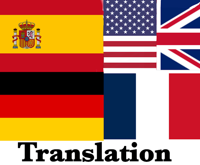 Translate english to french, german , spanish and arabic by ...