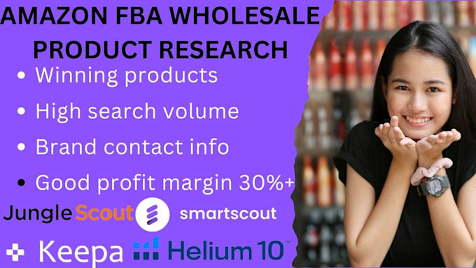 Amazon fba product hunting and product research by Maryamwarraich1 | Fiverr