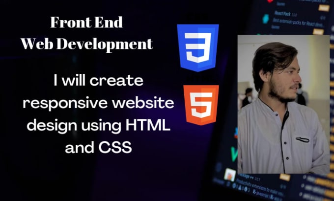 Create Responsive Website With Html Css And Javascript React Nodejs Nextjs By Ammaryaair125
