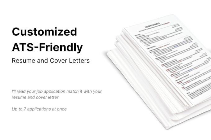 Make you a customized and ats friendly resume by Noahsyanahan | Fiverr