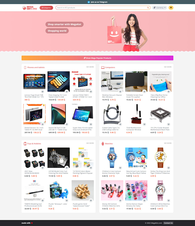 Make a high quality layout of html pages by Dino_am | Fiverr
