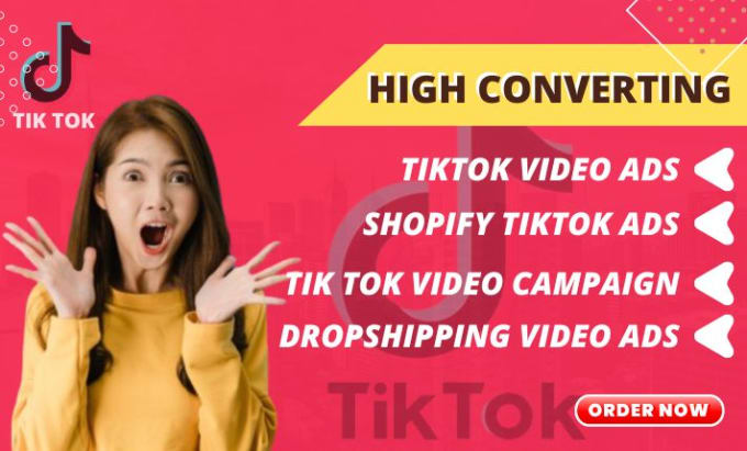 Create Tik Tok Video Ads Shopify Tik Tok Ads Dropshipping Tiktok Ads