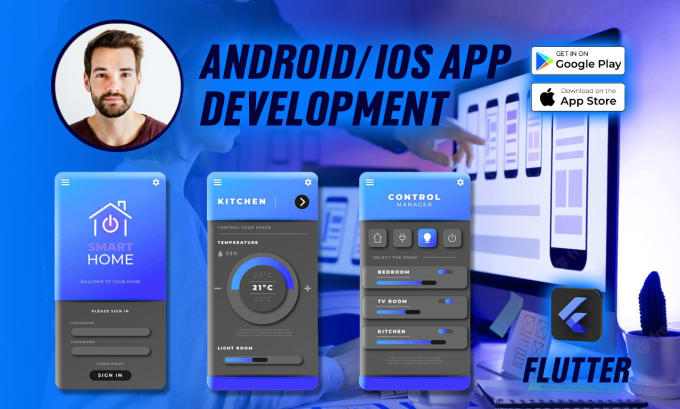 Do Flutter Mobile Apps Development For Android And Ios By Pouchagencee