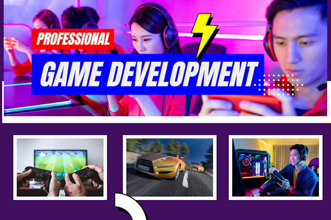 Do professional game development service in unity3d by Jains_studio | Fiverr