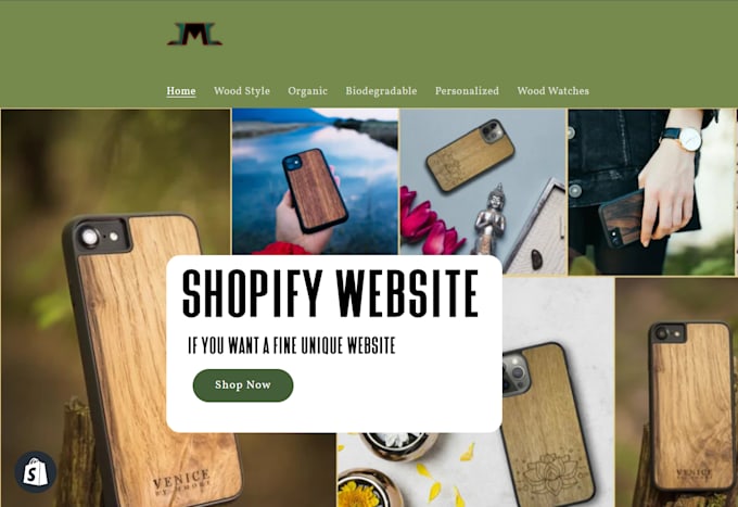 Create a simple shopify shop for you by Jmj_design | Fiverr