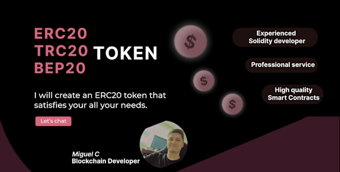 Your own crypto token with governance by Drakoo369 | Fiverr