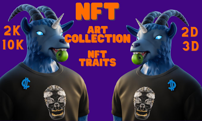 Nft traits, nft model, 2d 3d nft art, nft avatar, nft artist, nft ...