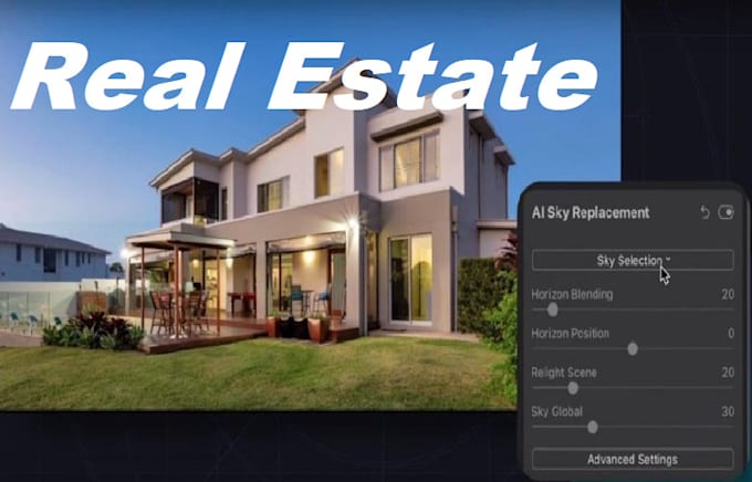 Real estate photo editing hdr, flambient by Greatmission | Fiverr