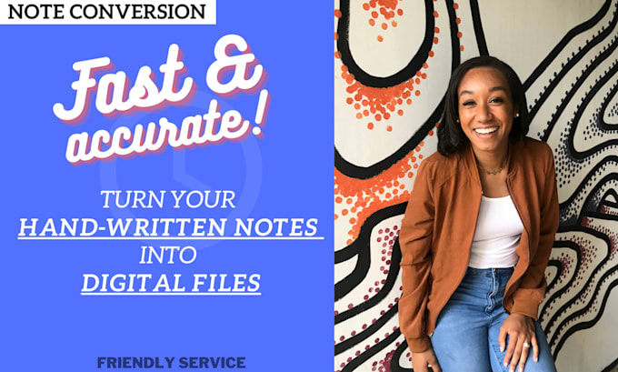 Convert handwritten notes to digital text by Vjodom | Fiverr Convert handwritten notes to digital text by Vjodom | Fiverr