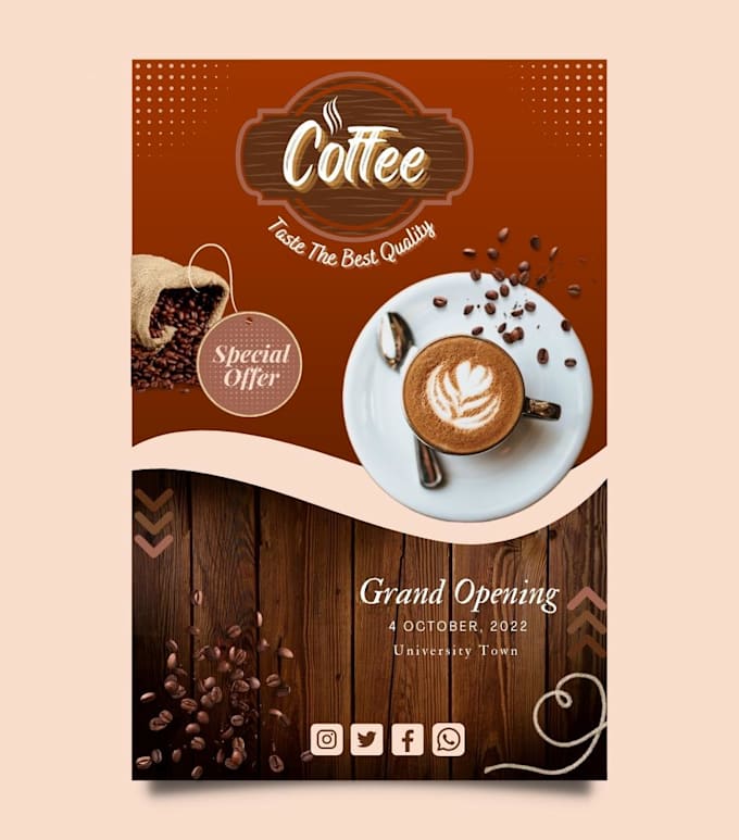 Make best and attractive poster for your brand by Samanawan_99 | Fiverr