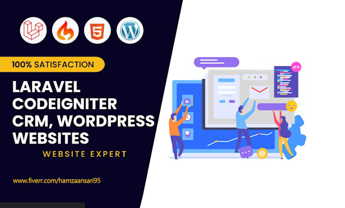 Develop php laravel custom crm admin dashboard by Hamzaansari95 | Fiverr Develop php laravel custom crm admin dashboard by Hamzaansari95 | Fiverr