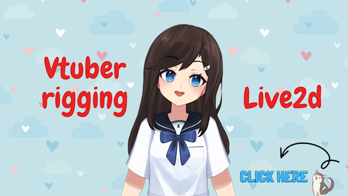 Rig your vtuber model in live2d by Wiltedbog6 | Fiverr