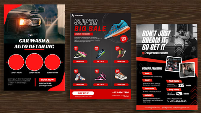 Design modern one pager flyers by Digihub791 | Fiverr