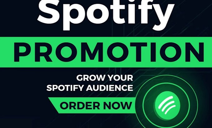 Spotify promotion with spotify monthly listeners by Kiliblades | Fiverr