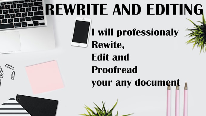Rewrite your any document, proofreading and editing by Nayabfatima766 ...
