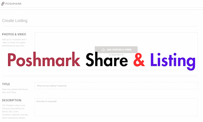 Manually share your poshmark closet sharing and increase follow by Mstarzinab4 | Fiverr