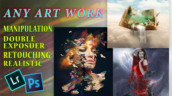 Photo manipulation with filter and effects and digital art with photoshop by Harisshahid18 | Fiverr