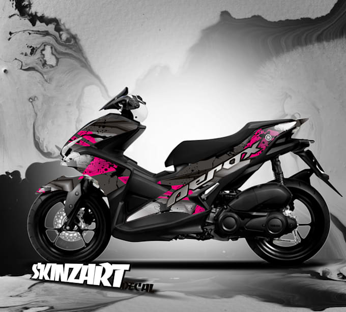 Design livery motor cycle vector and concept by Skinzart90 | Fiverr