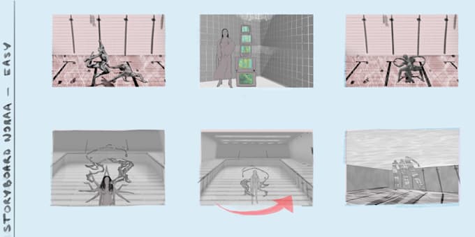 Storyboard your scripts ans ideas by Thomasdelaroz | Fiverr