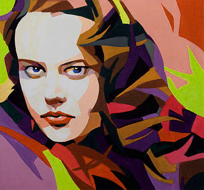 Create your portrait in my unique abstract art style by Ilvejo_4ilvejo ...