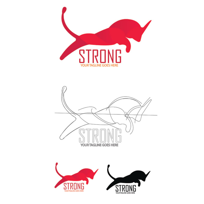 Modern line art text or badge logo design by Safeeribrahim7 | Fiverr