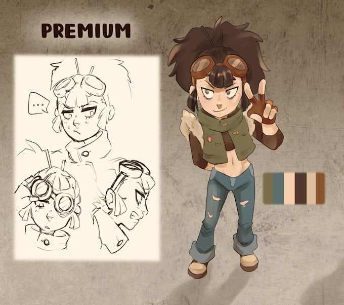 Design amazing cartoon characters by Spicyarts_ | Fiverr